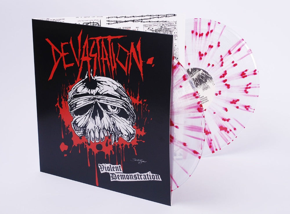 DEVASTATION - Violent Demonstration (2xLP) (Limited Edition Vinyl) – ThrashBack Records